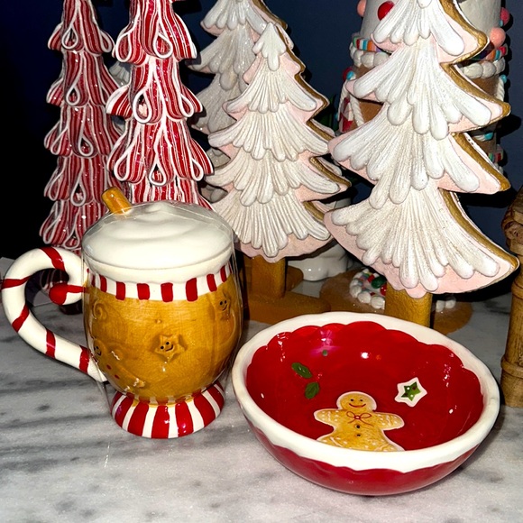 Arlington | Dining | Gingerbread Man Mug And Bowl Set | Poshmark